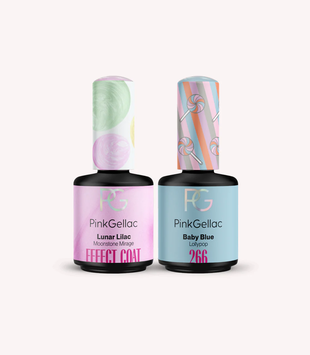 Effect Coat Set Lunar Lilac - Pink Gellac
